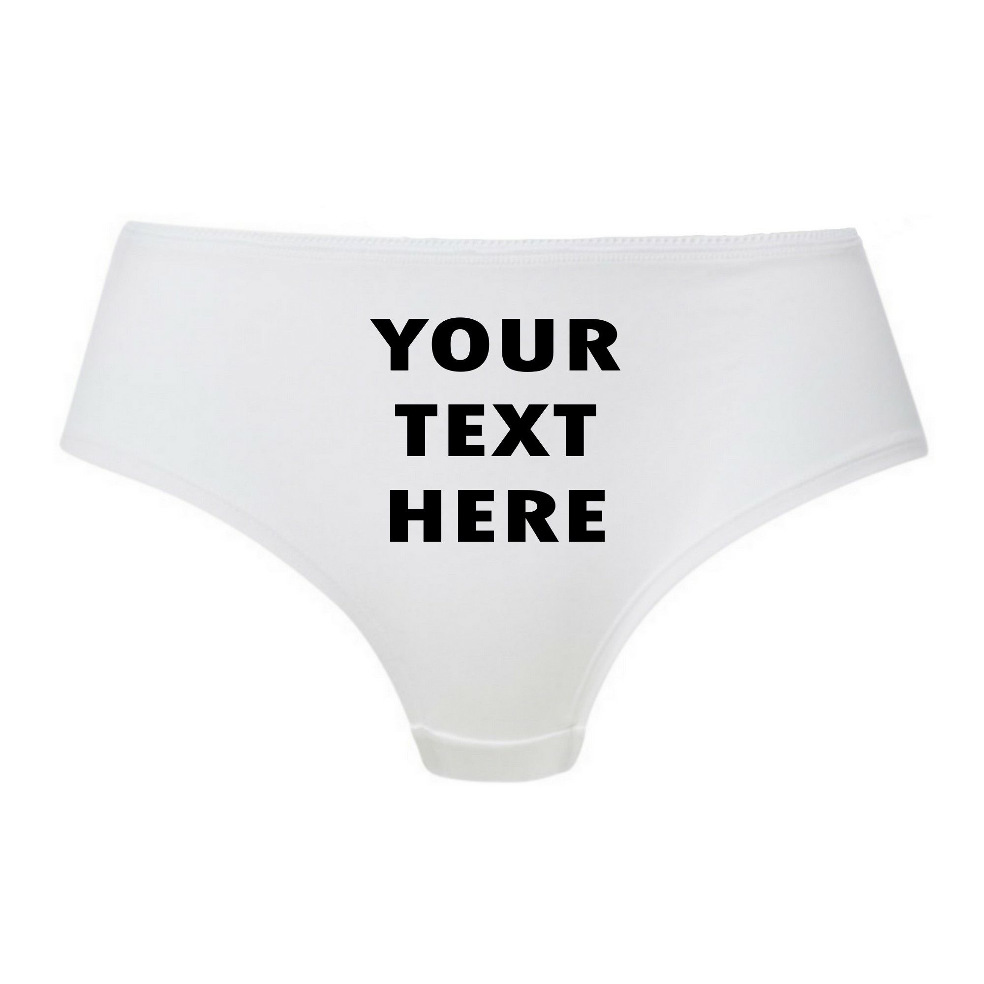 Custom Printed Knickers, Printed on Front or Rear by Clever Creations