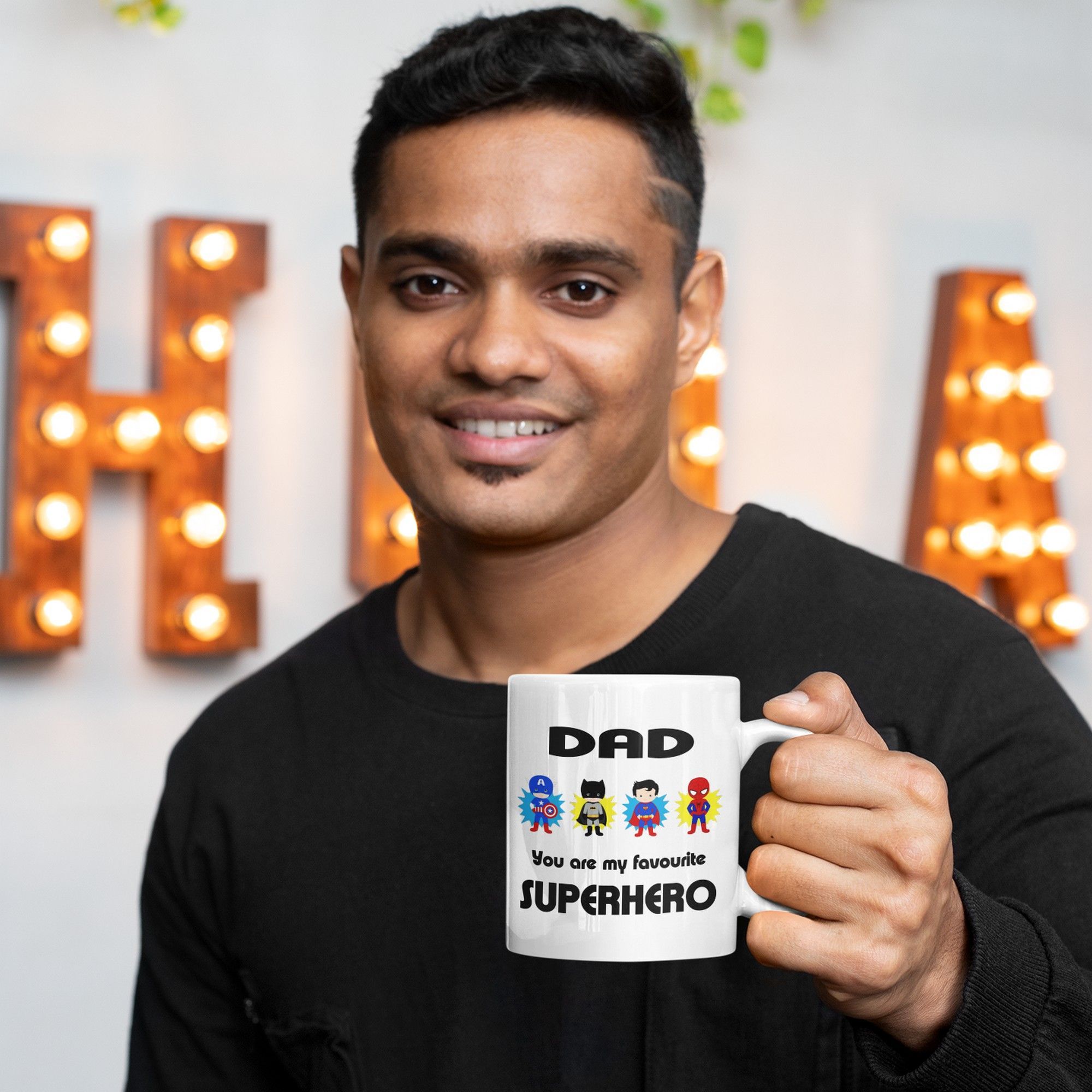 Dad - Superhero Mug - Clever Creations