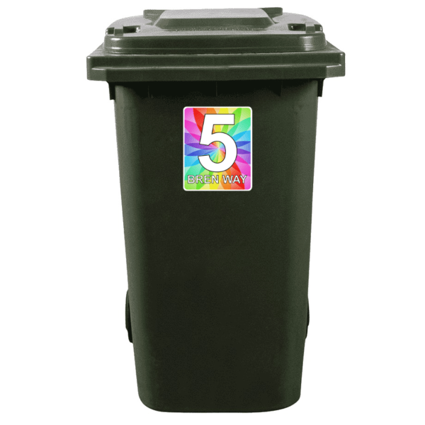 Personalised Bin Stickers - Clever Creations