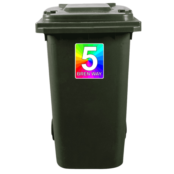 Personalised Bin Stickers - Clever Creations