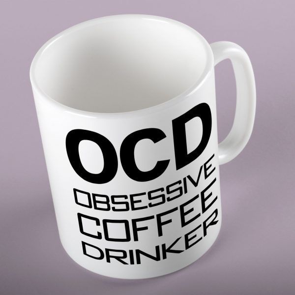 OCD Obsessive Coffee Drinker Mug - Clever Creations