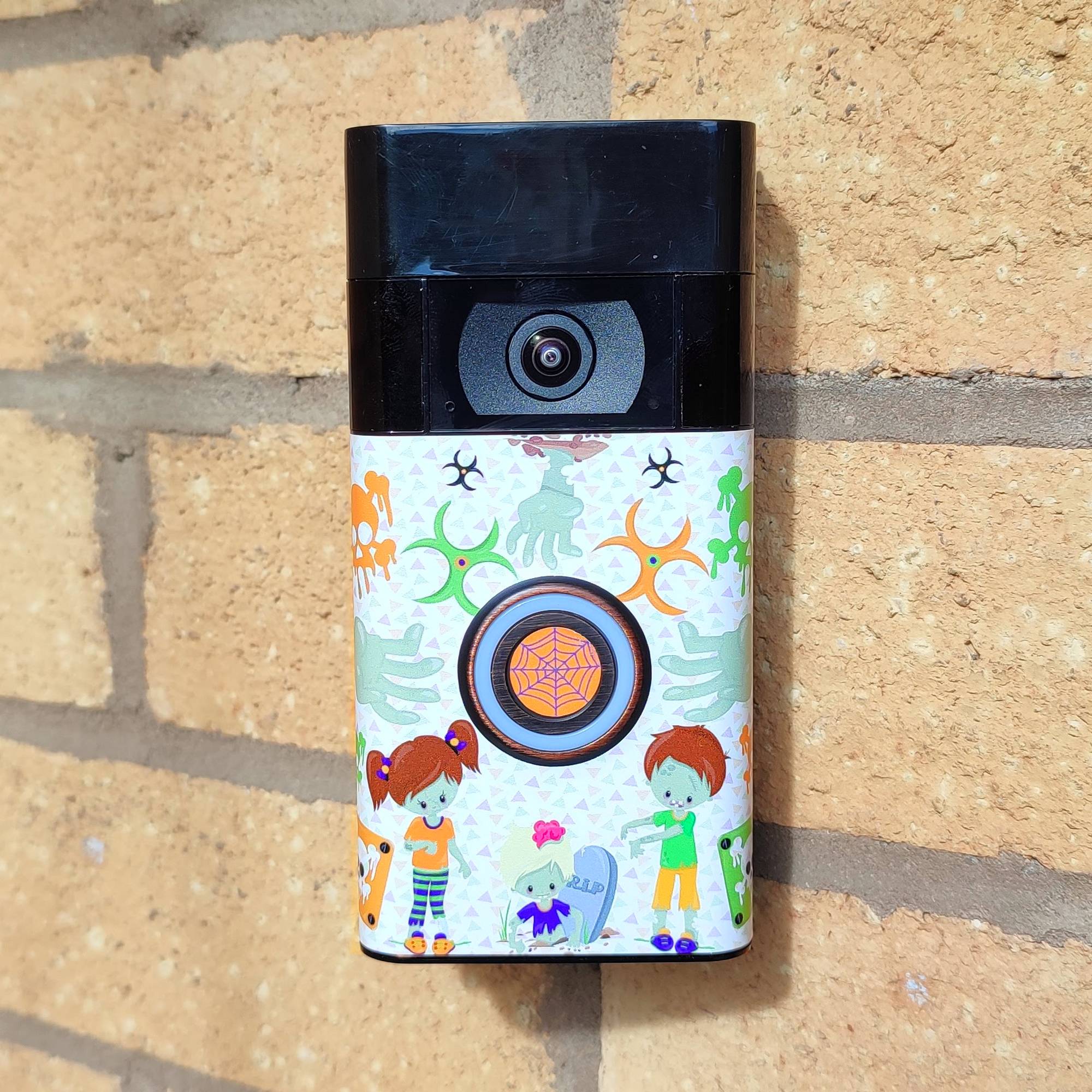 Ring Doorbell Halloween Skin - Clever Creations
