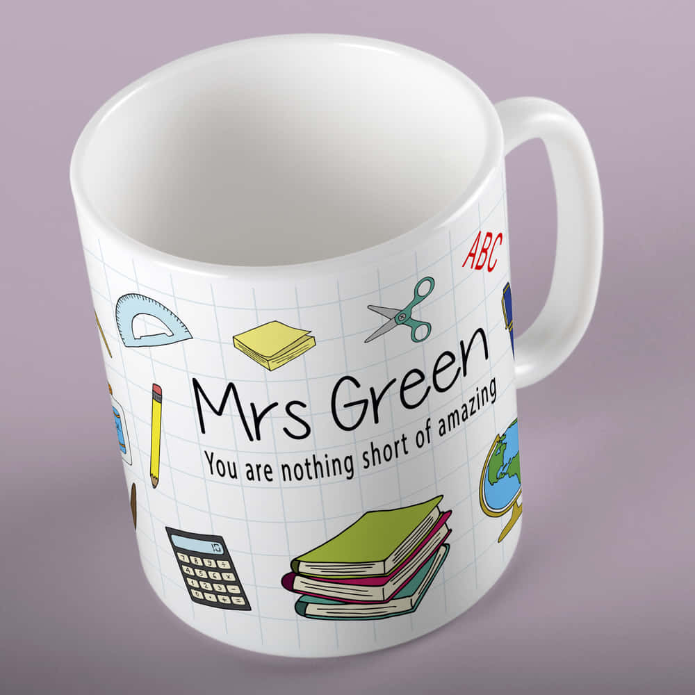 Personalised Teacher School Mug by Clever Creations