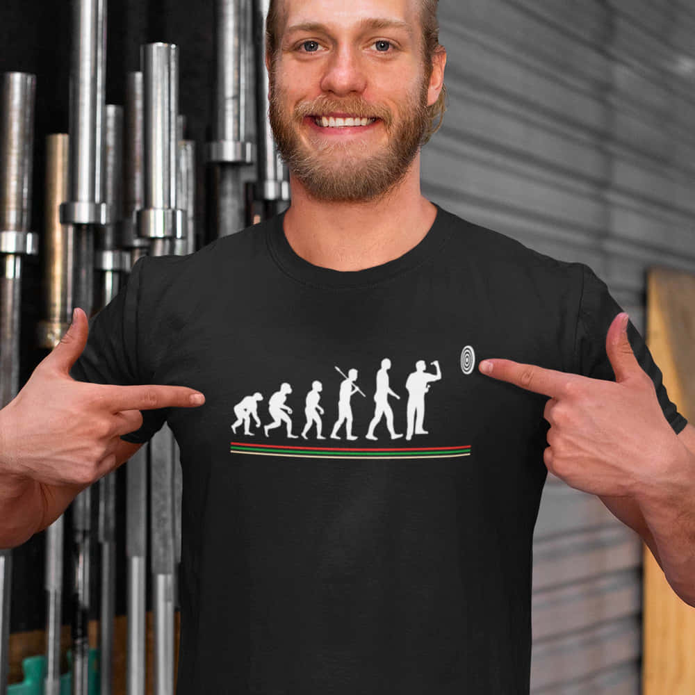 Evolution of Darts T-shirt. Darts Gift.